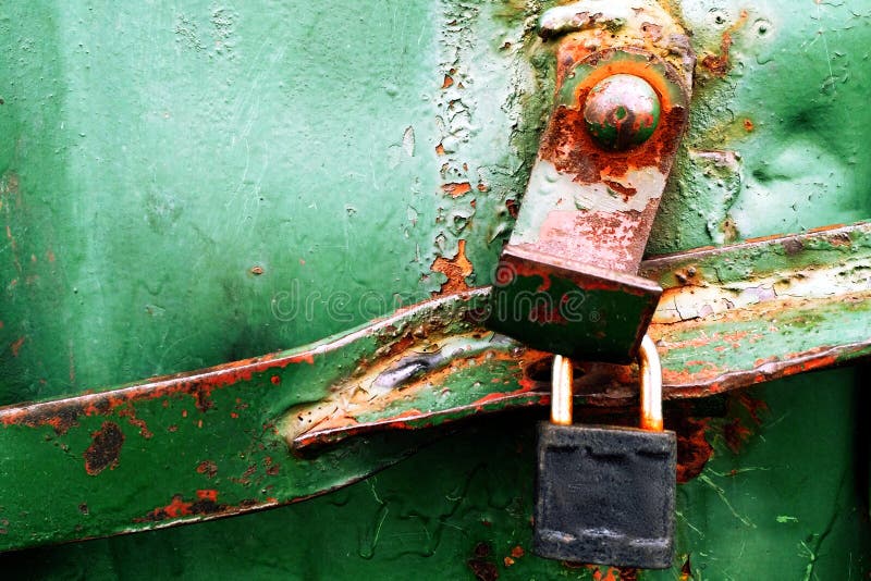 Grunge Rusty Green Metal Texture of Cargo Container Stock Photo - Image ...