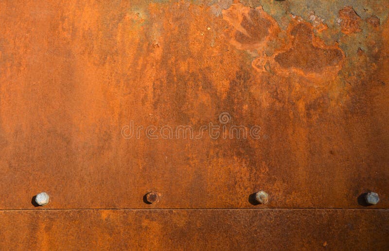 Grunge Rusty Metal Texture with Rivets Background with Space for Text ...
