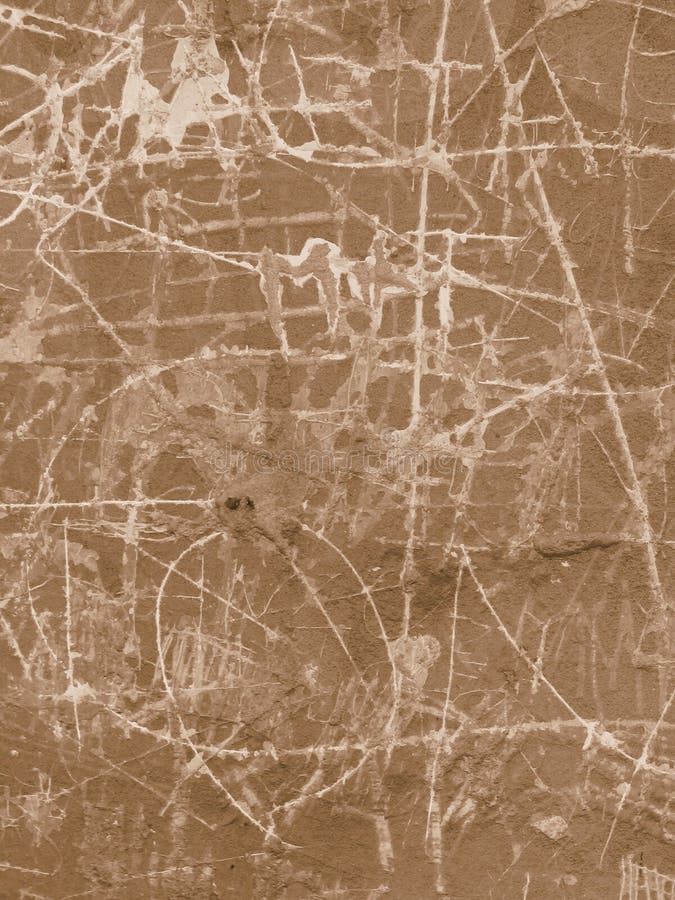 Grunge_scratch_brown_wall stock image. Image of artistic - 14519223