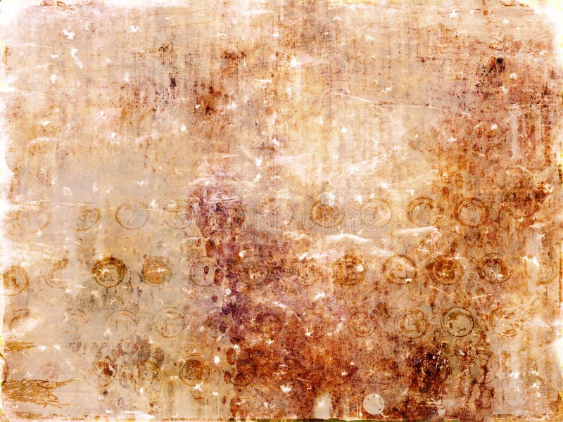 Grunge scruffy paper stock illustration. Illustration of burned - 2743651