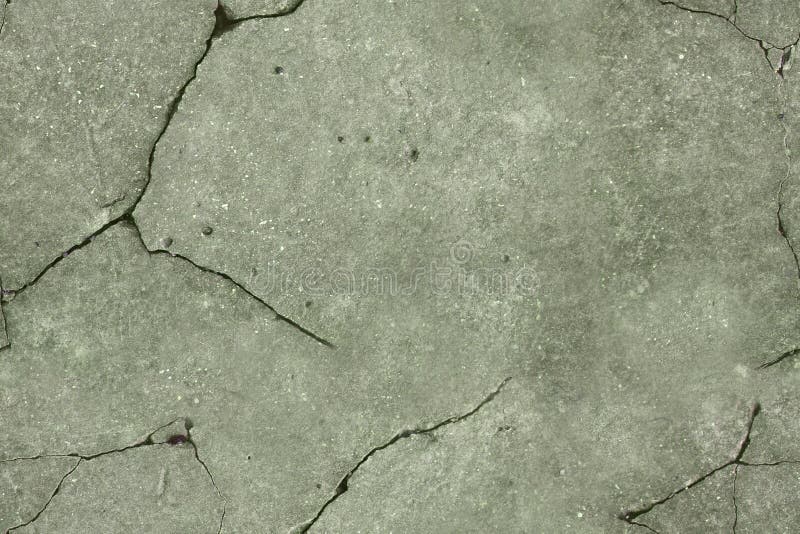 Grunge Seamless Cracked Concrete Stock Photo - Image of horizontal ...