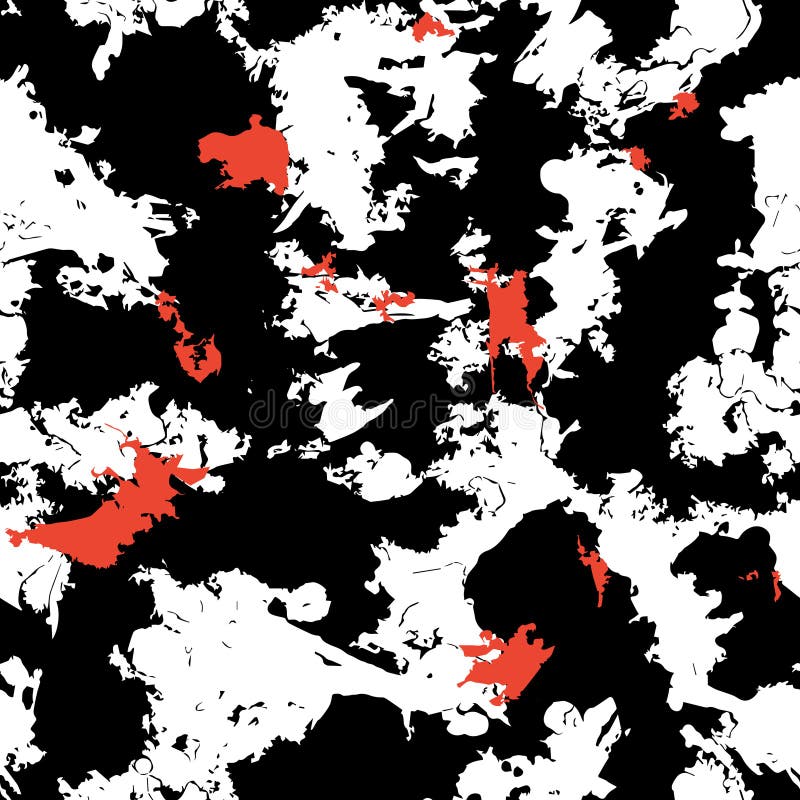 Grunge Seamless Pattern Dirty Vector Illustration Stock Vector ...