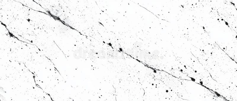 Grunge Seamless Pattern of Wet Black Ink Textures on White Background ...