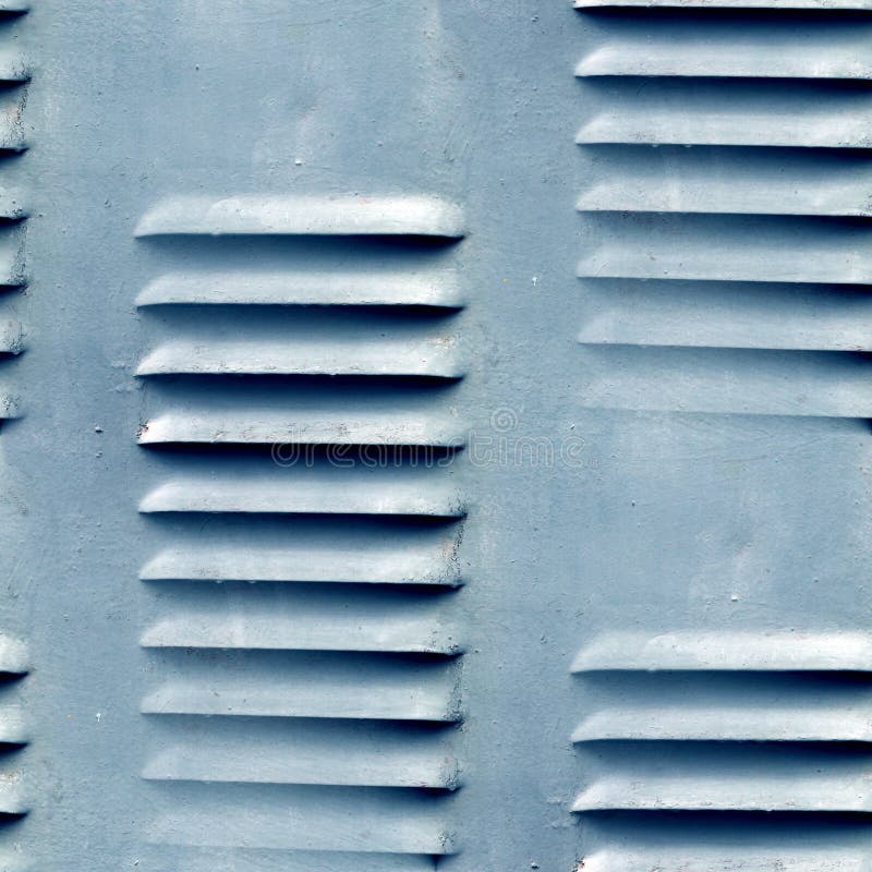 Grunge Seamless Texture of Old Iron Shutters Stock Image - Image of ...