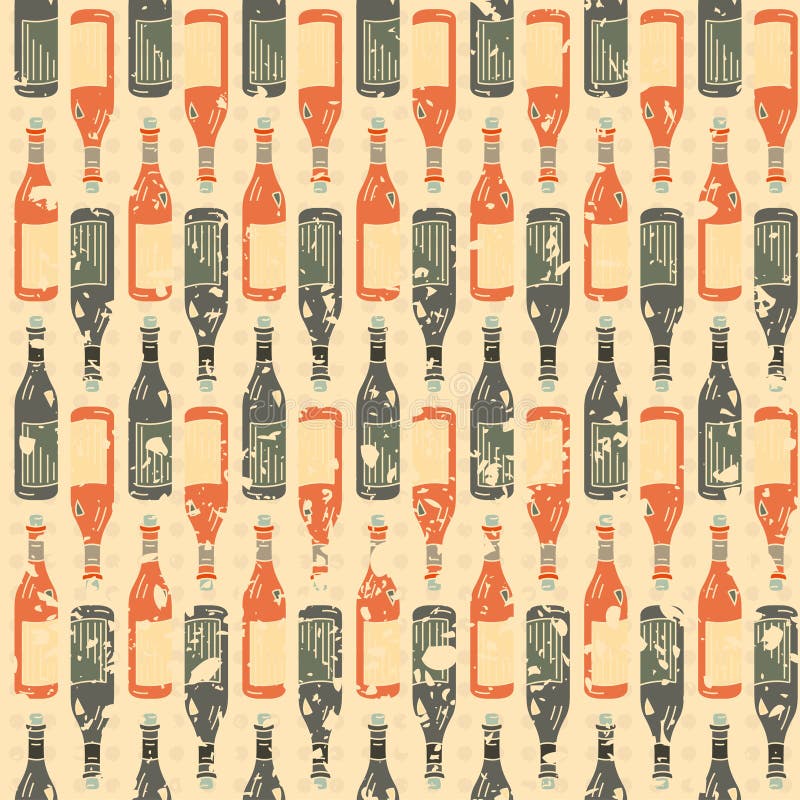 Grunge Seamless Texture Wine Stock Vector - Illustration of seamless ...