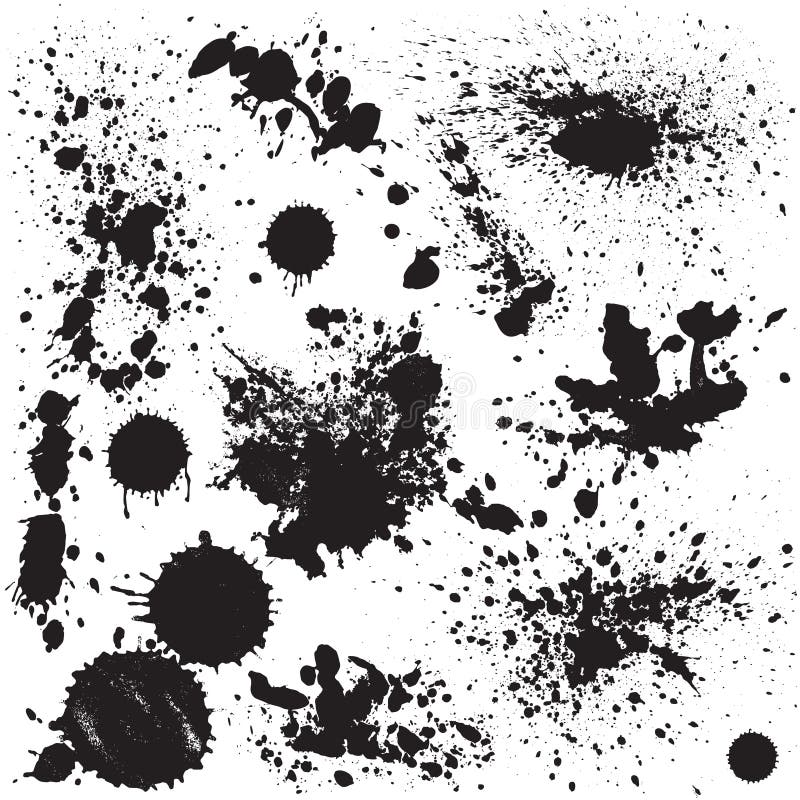 Grunge splash banner stock vector. Illustration of element - 11652488