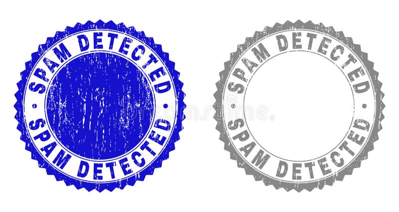 Grunge SPAM DETECTED Textured Stamp Seals Stock Vector - Illustration ... Grunge SPAM DETECTED Textured Stamp Seals Stock Vector - Illustration ...