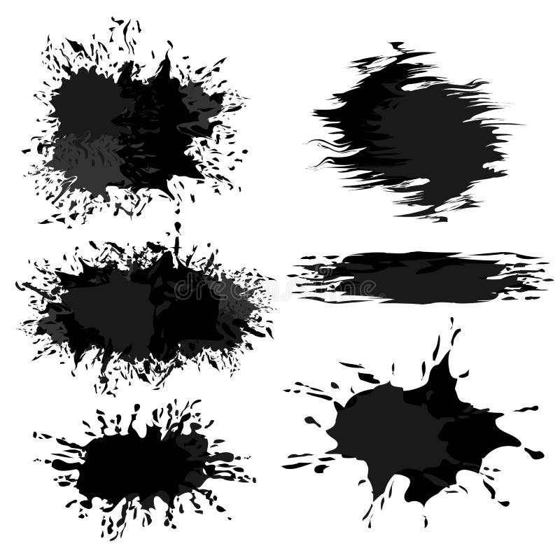 Grunge splash banner stock vector. Illustration of splat - 186511112