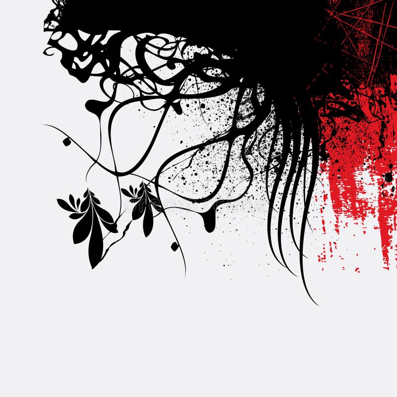 Grunge splash design stock vector. Illustration of template - 14792092