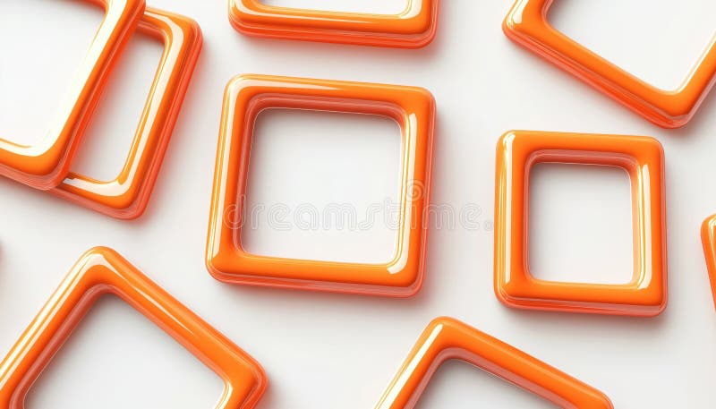 Grunge Square Frames and Borders Hand Drawn for Graphic Design Stock ...