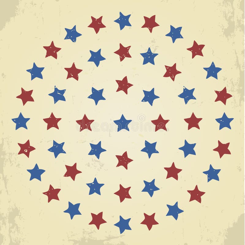 Vintage Grunge Stars Pattern Background Stock Illustrations – 8,904 ...
