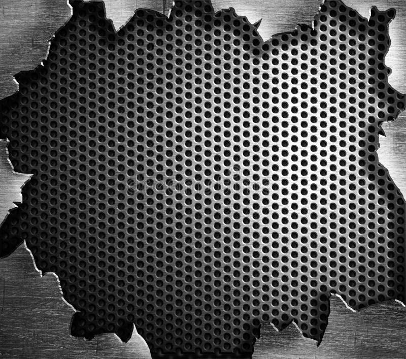 Grunge Steel Metal Background Stock Image - Image of crack, industrial ...