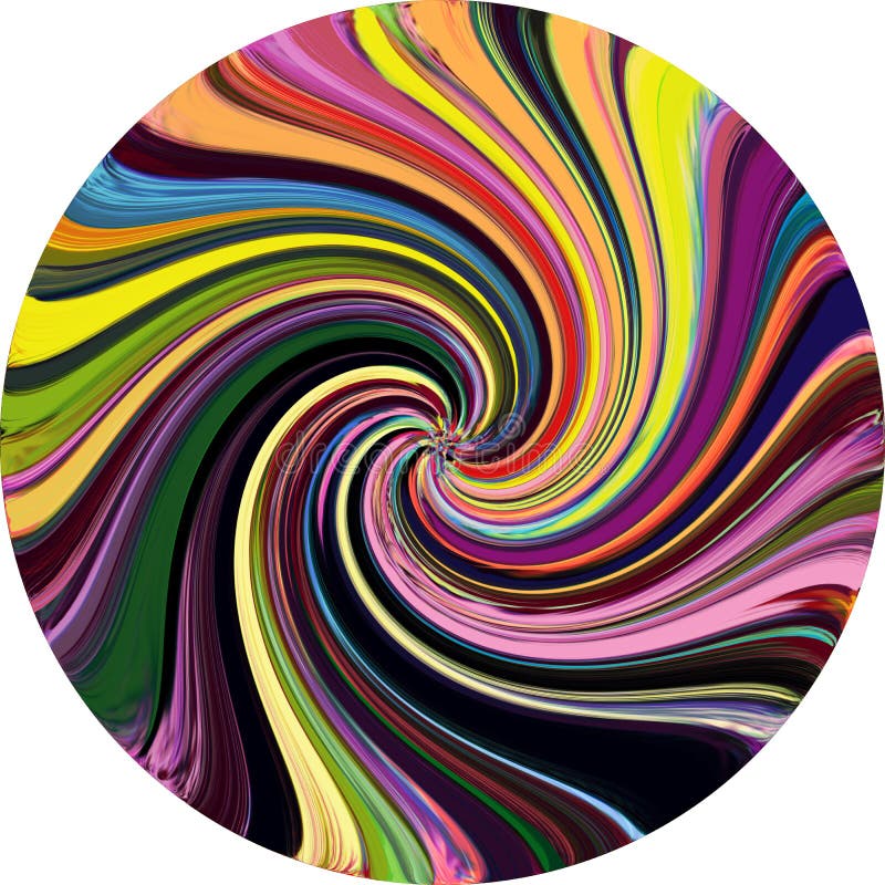 Striped Rainbow Seamless Pattern of Simple Asymmetric Geometric Shapes ...