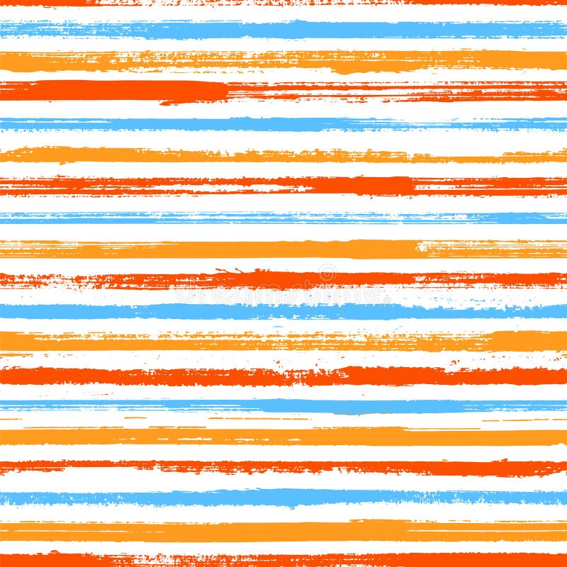 Grunge Stripes Seamless Vector Background Pattern. Stock Vector ...