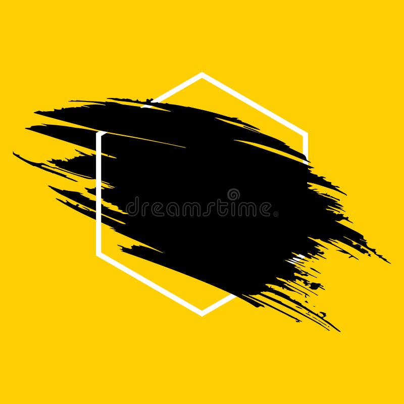 Grunge stroke of ink stock vector. Illustration of design - 358955871