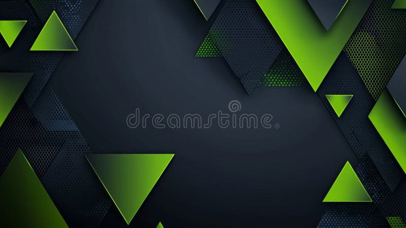 A Grunge-style Abstract Background with a Pattern of Blue Triangles ...