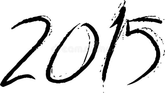 2015 stock vector. Illustration of year, graphic, diary - 42407821