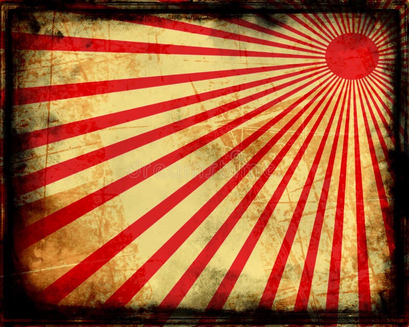 Grunge sun. stock illustration. Illustration of beam - 47896273