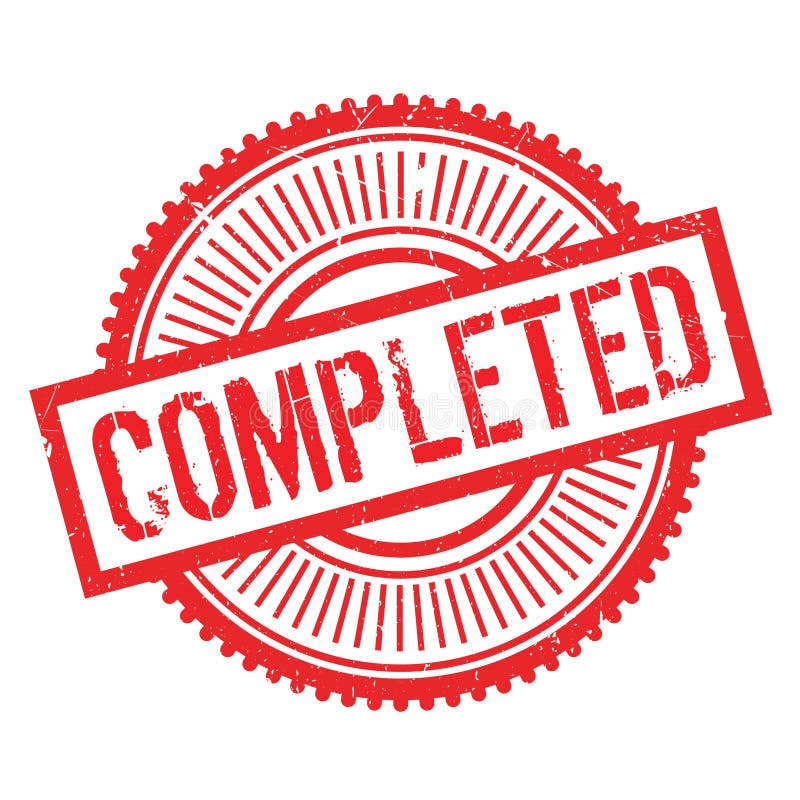 Grunge Terminado Del Caucho Del Sello Ilustración del Vector ...