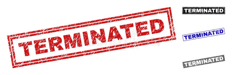 Terminated Red Stock Illustrations – 440 Terminated Red Stock ...