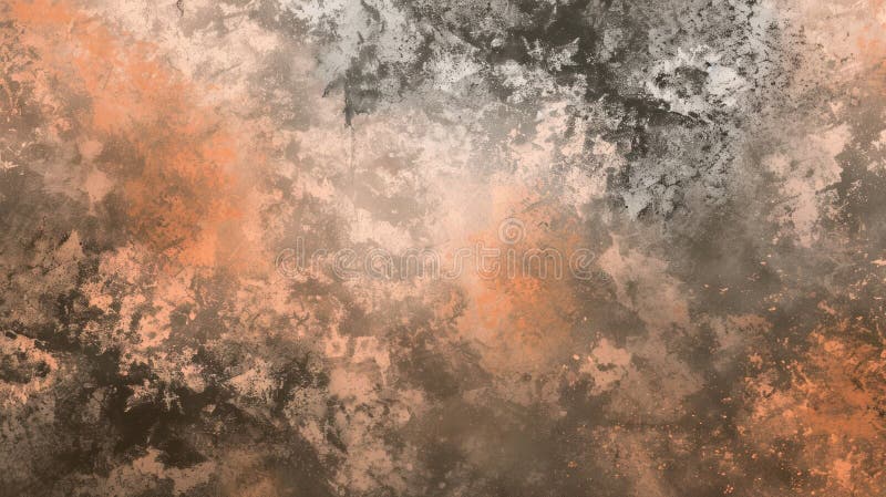 Grunge Texture Background, Distressed Cement Wall, Abstract Copper ...