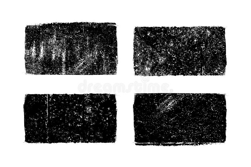 Grunge Texture Brush Stamp Vector Square Dot. Rubber Graphic Grunge ...