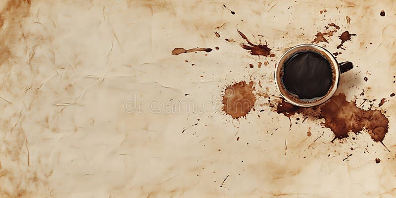 Grunge Texture: Old Paper Background with Stain Stock Illustration ...