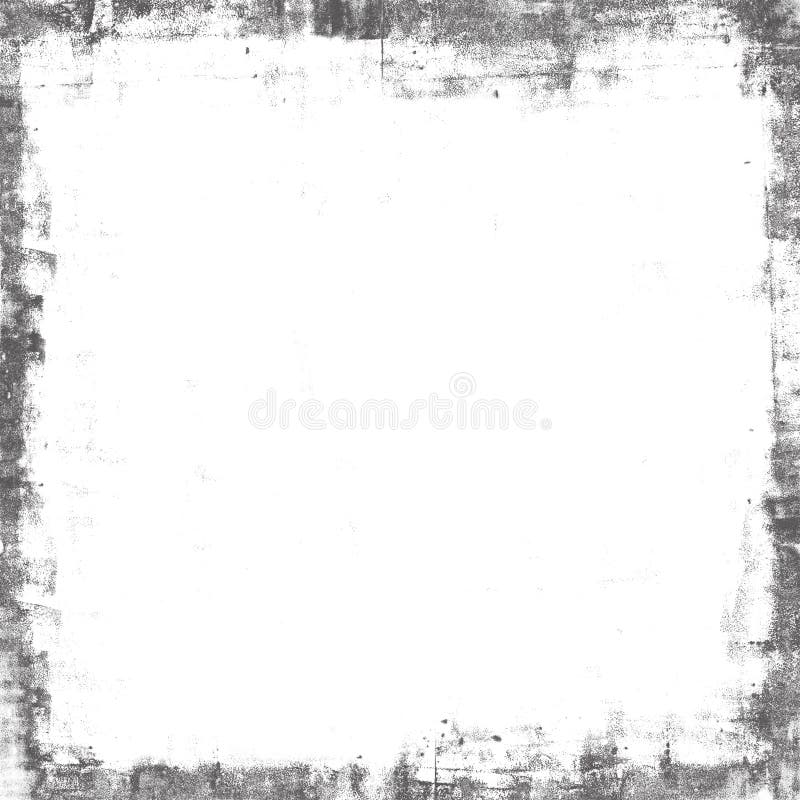 Grunge Texture Painted Frame Mask Overlay Stock Image - Image of city ...
