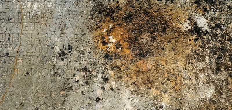 Grunge Texture. Shabby Wall. Weathered Surface. Rust on the Stone ...