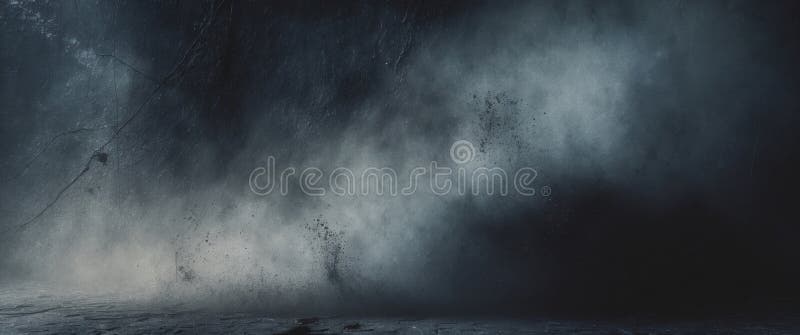 Grunge Texture with Subtle Light Gradients and Dust Particles on a Dark ...