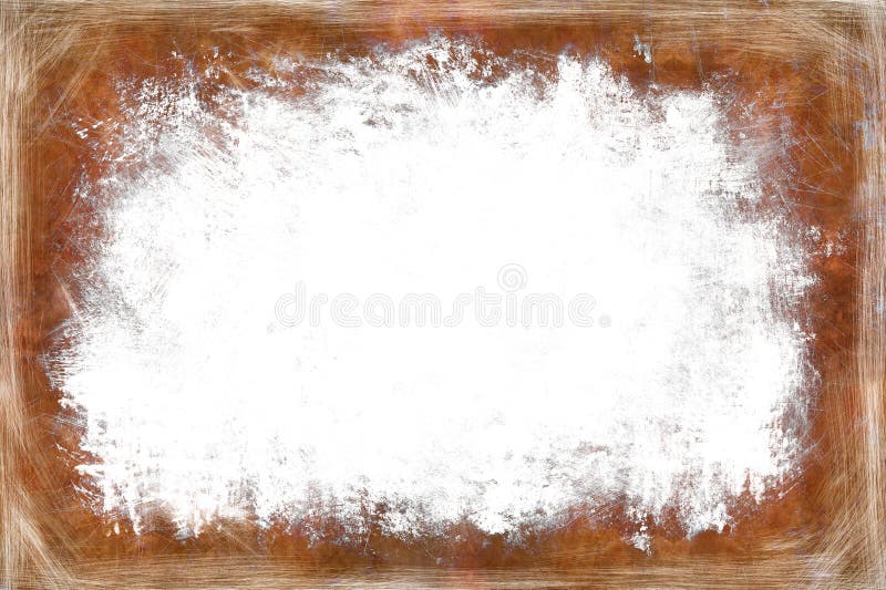 Grunge Textured Background with Borders Stock Image - Image of cracked ...