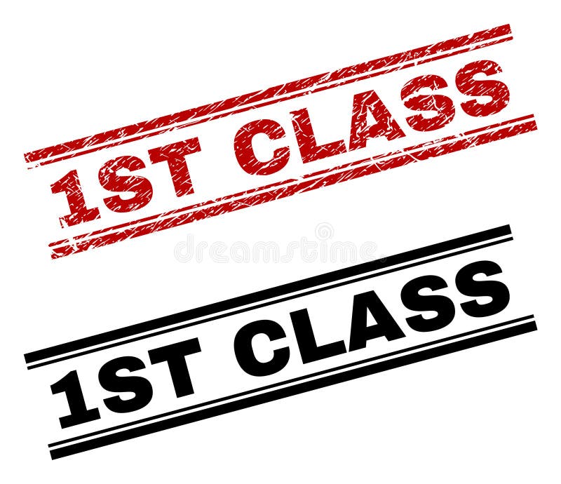 1st Class Stamp Clipart Illustrations