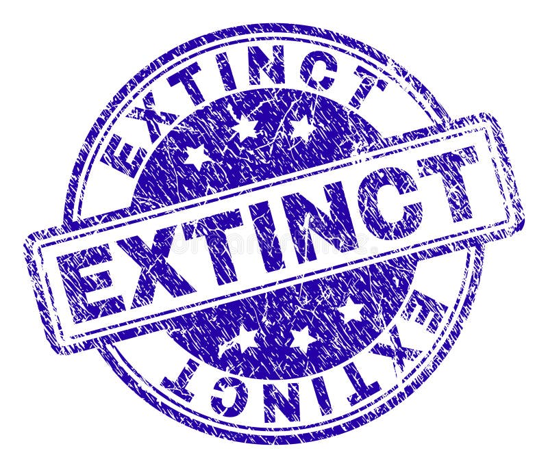 Extinct rubber stamp stock vector. Illustration of bygone - 85484655