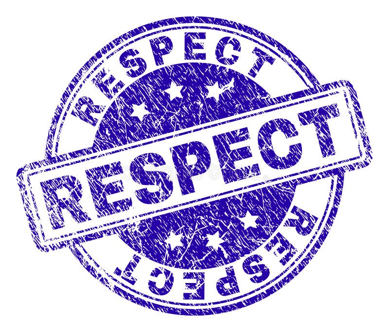 Grunge Textured RESPECT Stamp Seal Stock Vector - Illustration of stamp ...
