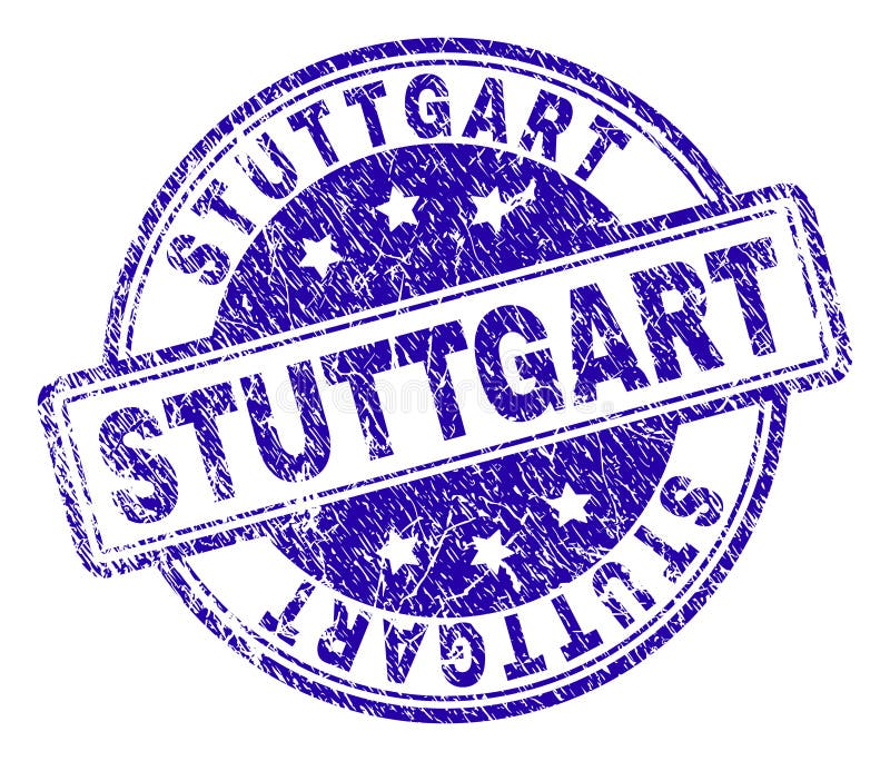 Grunge Textured STUTTGART Stamp Seal Stock Vector - Illustration of ...