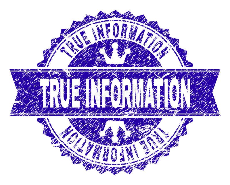 Grunge Textured TRUE INFORMATION Stamp Seal with Ribbon Stock Vector ... Grunge Textured TRUE INFORMATION Stamp Seal with Ribbon Stock Vector ...