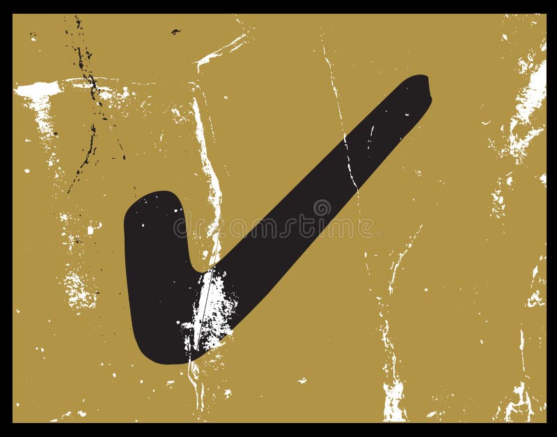 Grunge Tick Background ,Answer Stock Illustration - Illustration of ...