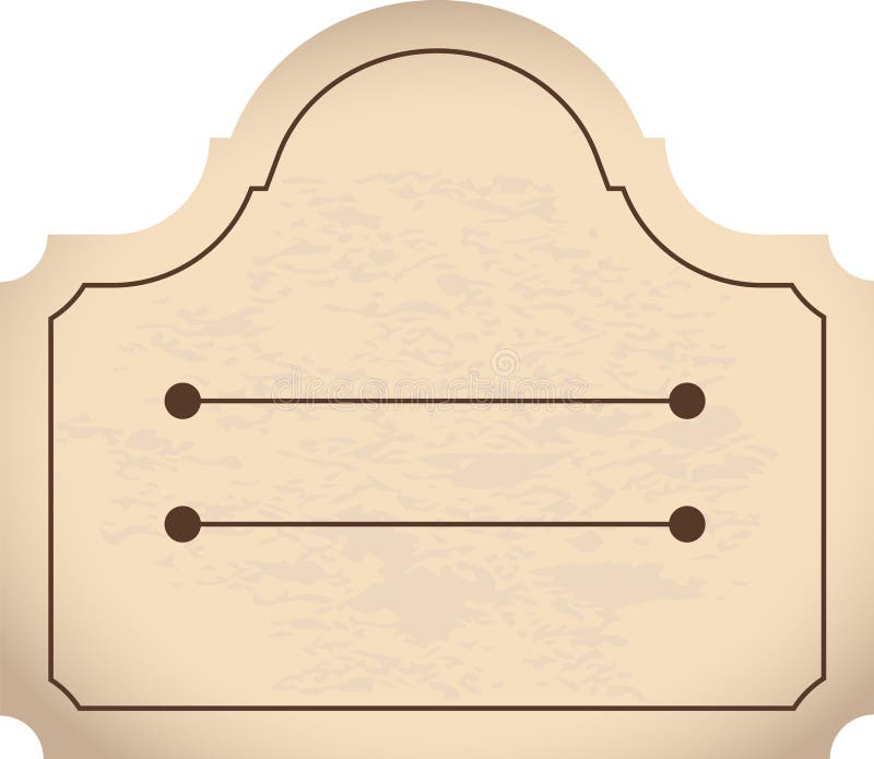 Grunge Title Paper Sheet stock vector. Illustration of paper - 353255212