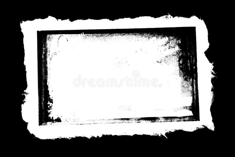 Grunge Torn Edges Paper With Burnt Border Stock Illustration ...