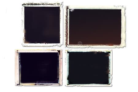 Grunge transfer frames stock illustration. Illustration of polaroid - 63260