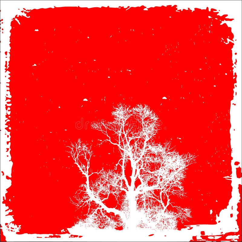 Grunge Tree With Background Picture. Image: 5988636