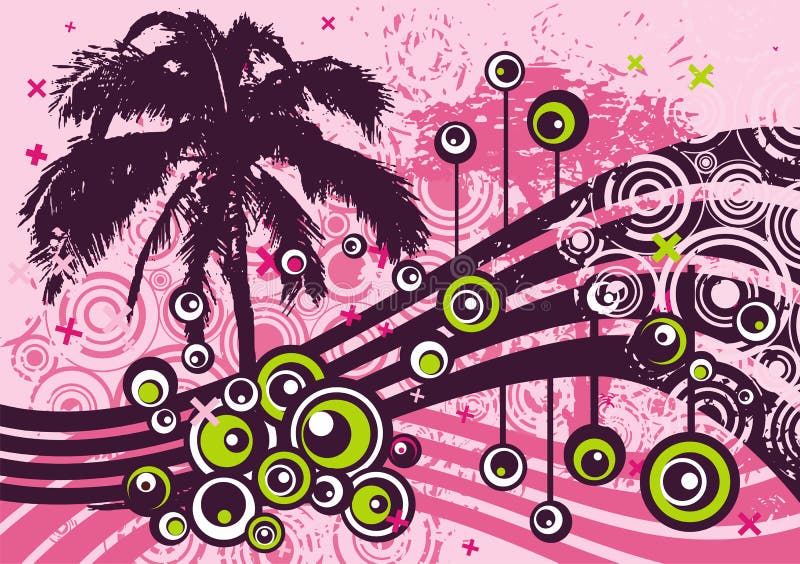 Grunge tree design stock vector. Illustration of abstract - 4922574