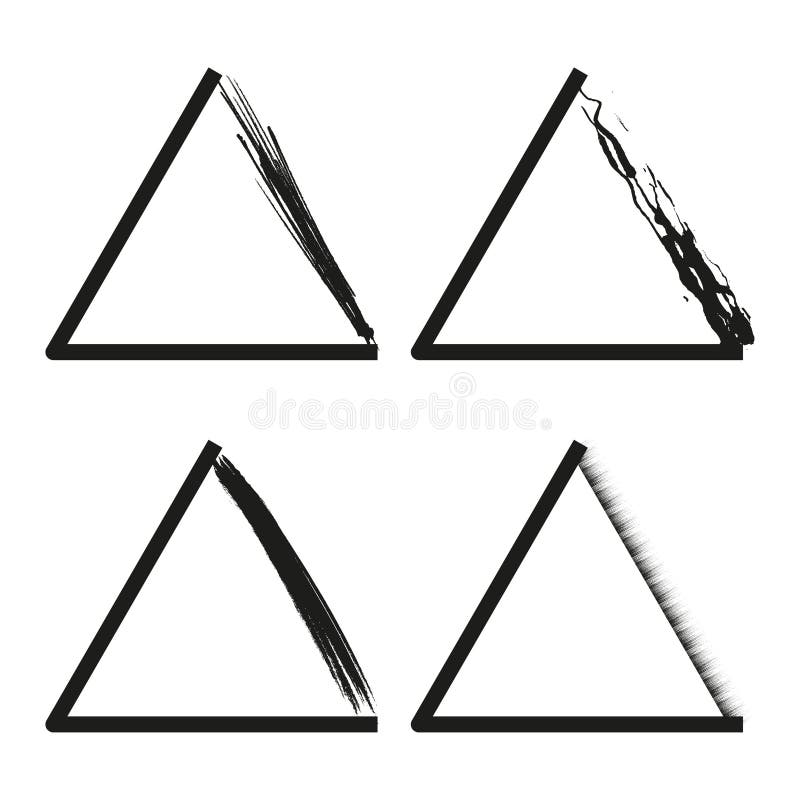 Bold Outlined Triangle Stock Illustrations – 116 Bold Outlined Triangle Stock Illustrations ...