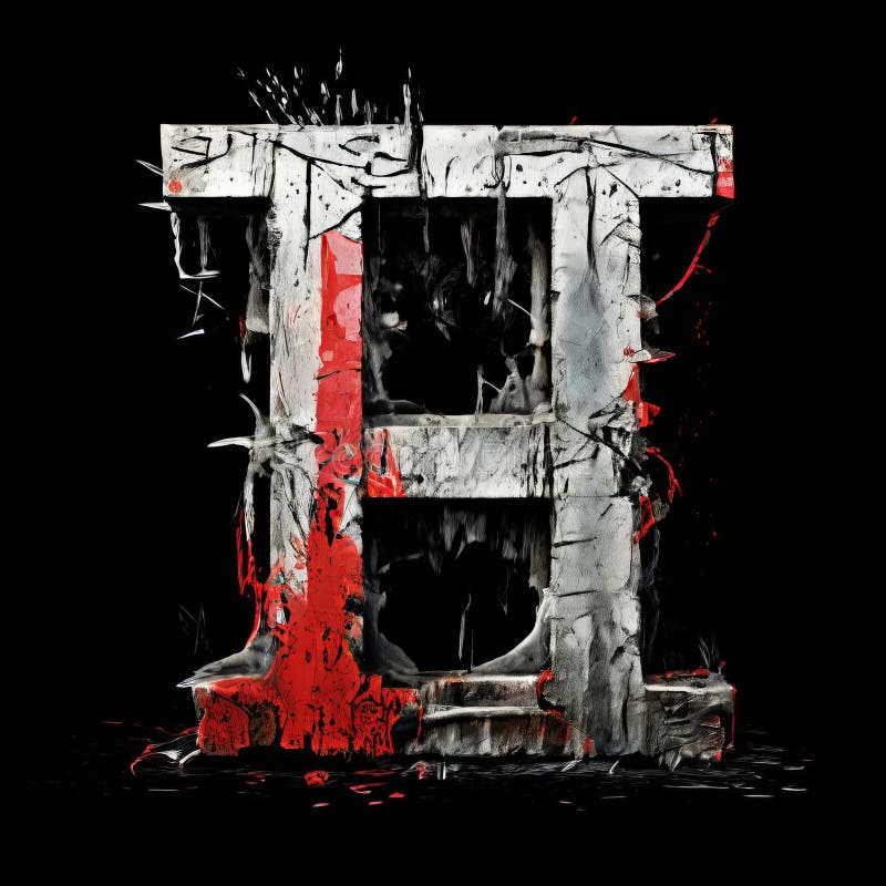 Grunge Typography Poster Raw and Gritty Poster Design Stock Photo ...