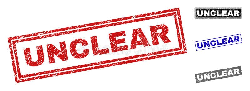 Clear Unclear Word Strikethrough Text. Concept Of Confuse And Clarity ... Clear Unclear Word Strikethrough Text. Concept Of Confuse And Clarity ...