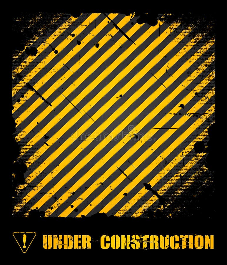 Grunge Construction Backdrop Stock Vector - Illustration of industry ...
