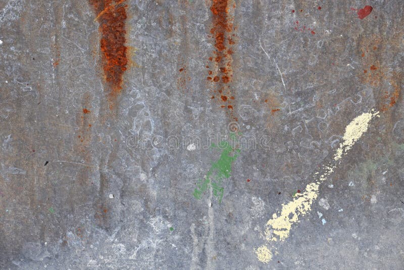 Grunge Uneven Concrete Background Texture with Rust Stock Image - Image ...