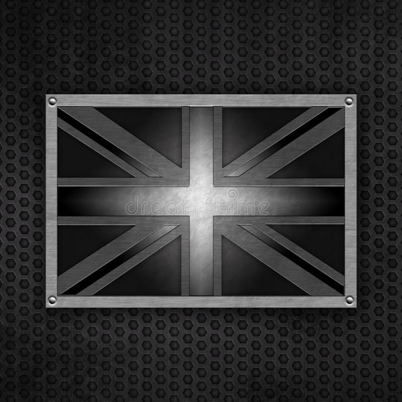 Grunge Union Jack flag stock vector. Illustration of england - 276748
