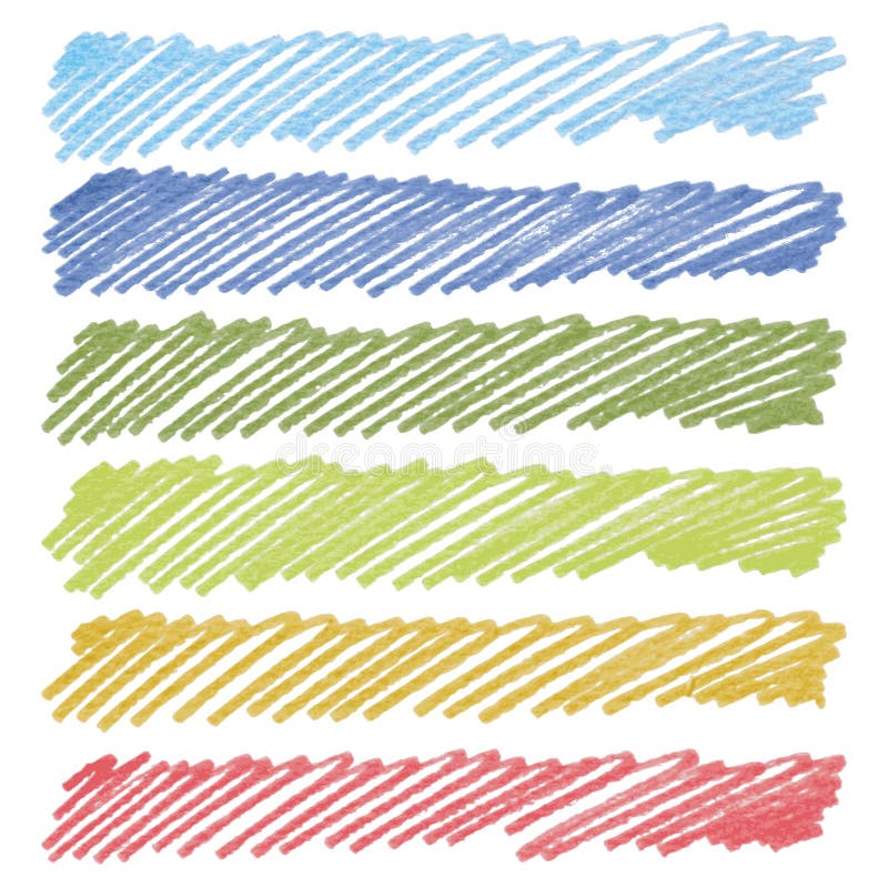 Multicolor Striped Pattern with Brushed Lines Stock Vector ...