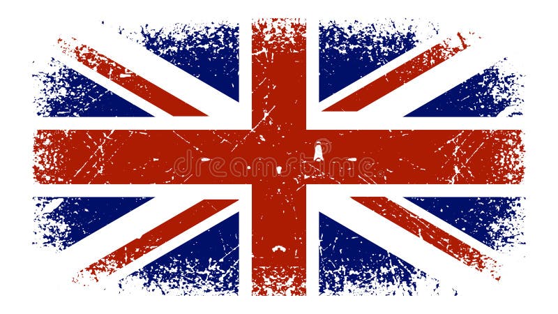 Grunge Vector England Flag Design Stock Vector - Illustration of vector ...